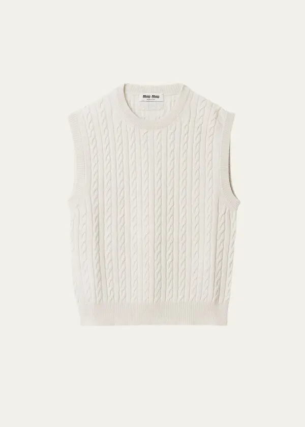 MIUMIU KNIT VEST STYLE 570